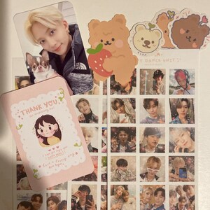 NEW Love Mail Kpop Sticker Packs Vinyl Sticker Pack - Etsy