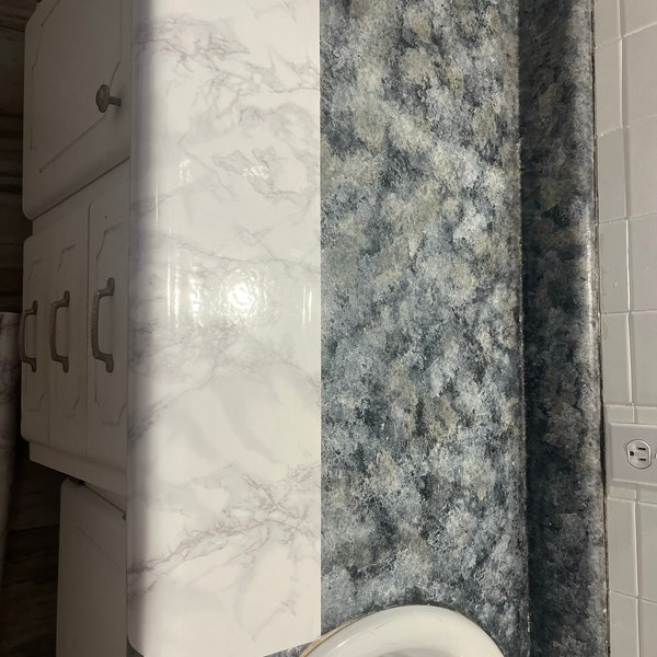 Kitchen Peel and Stick Wallpaper Granite Contact Paper Self Adhesive ...