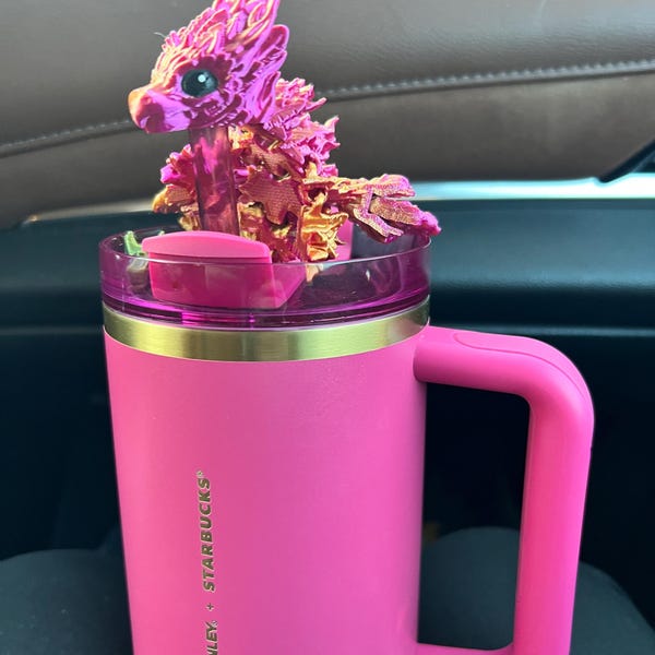 Wicked Dragon Straw Topper * Stanley 30 Oz or 40oz Straw Topper * Fits ...