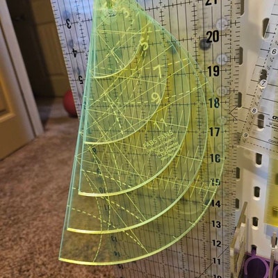 Ruler Work 101® 1/4 Acrylic Ruler Template for Longarm and Domestic ...