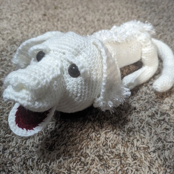 Amigurumi Crochet Pattern for Falkor Inspired Luck Dragon. Instruction ...