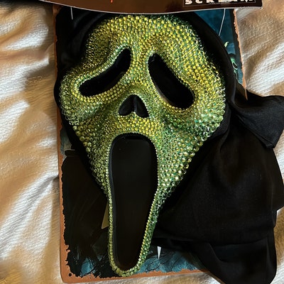 Bedazzled Ghostface Mask Customize - Etsy