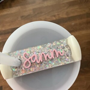 Stanley Personalized Name Tag 30oz or 40oz Stanley Tumbler Name Plate ...