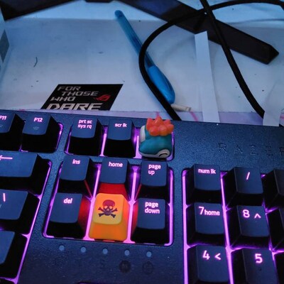 Cute Anime Keycap Set Hero Animation Keycap Artisan Keycap Keycap Anime ...