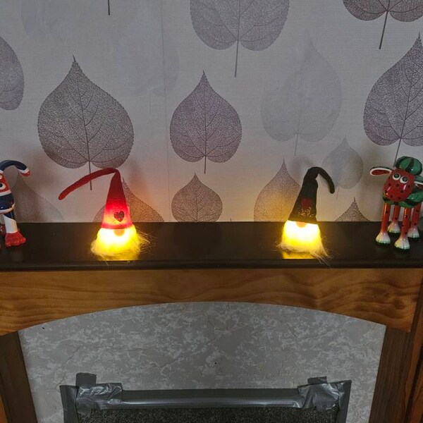 Red Bat Dracula Gonk 22cm, Nordic, Gnome, Swedish Tomte - Etsy