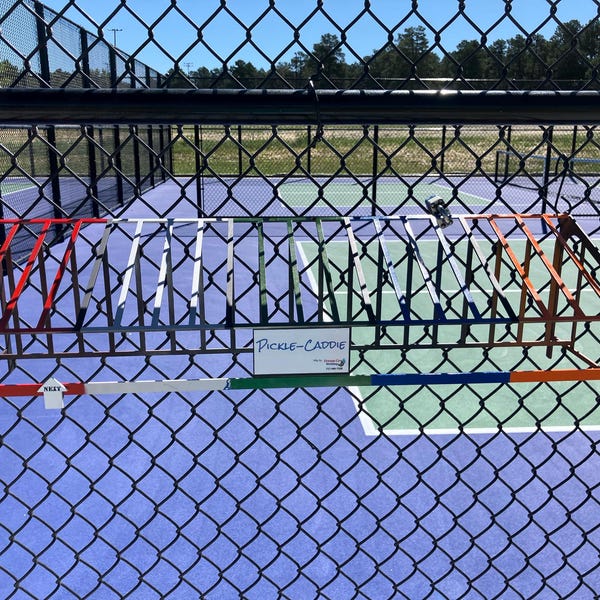 Pickleball Rack Rotator Next up Pickle-caddie Dream-co Paddle and Ball ...