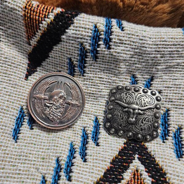 Wild Rag Scarf Slide bandana Slide Spoke Wheel Look Faux Turquoise ...