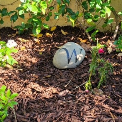 Hope Inspirational Stones Garden Rocks Kids Custom to Order Carved ...