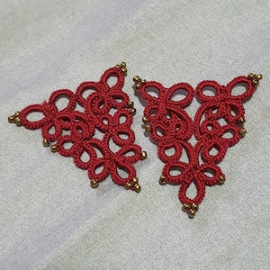 Tatting Necklace Pattern PDF Frivolite Lace Digital Diagram - Etsy