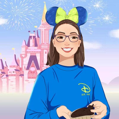 Disney Style Custom Disney Portrait, Digital Download, Cartoon Style ...