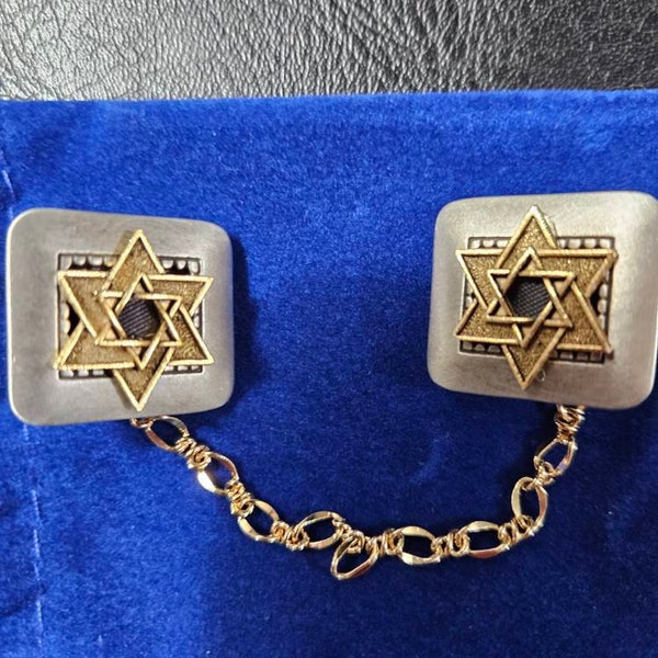 Gold Tree of Life Tallit Clips With Multi Gold Swarovski Crystals - Etsy