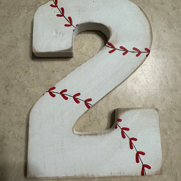 Baseball Wall Decor, Baseball Letter, Personalized Baseball Sign ...