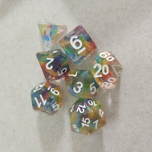 Bard Song Dnd Dice Set for Dungeons and Dragons D20 TTRPG - Etsy