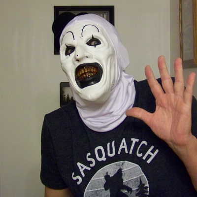 SMIRK Latex Display Horror Mask Halloween Mutant Not Jason Voorhees ...