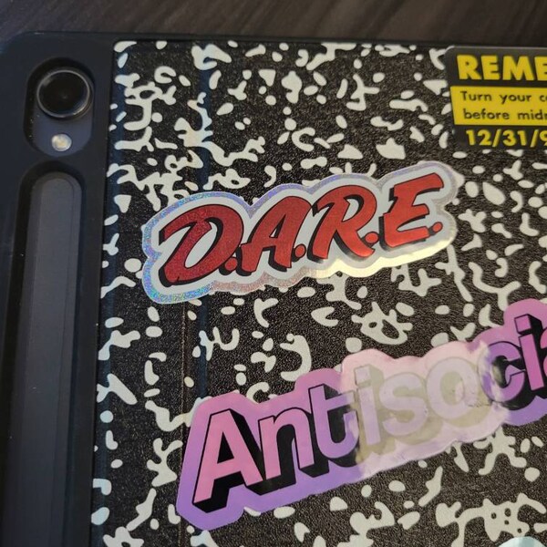 90's Holographic Mini Sticker Pack 9 | Sparkly Sticker | AOL Sticker ...