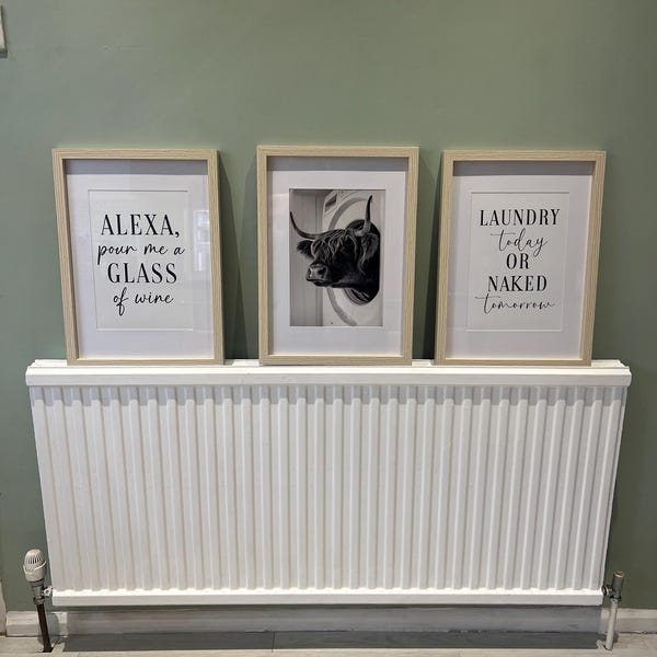 Laundry Room Prints, Utility Room Gallery Wall Art, Washing Machine Set ...