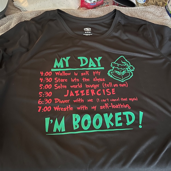The Grinch Schedule SVG - Etsy