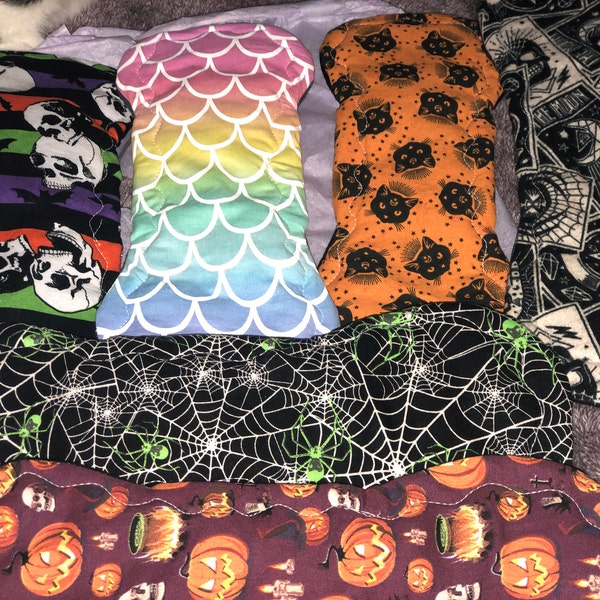 MADE TO ORDER Reusable Cloth Pad Sets Period Pads Eco Friendly Gothic ...