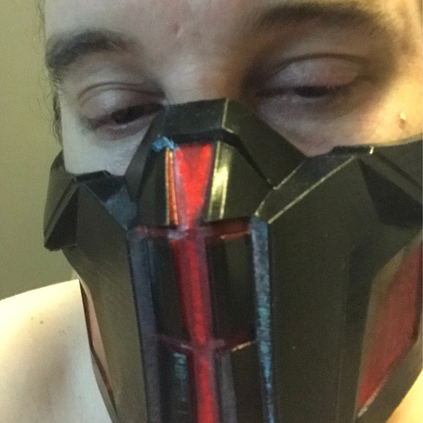 Mortal Kombat Mask Sub Zero. Subzero Raw 3d Printed. 3d Printed Mk11 ...