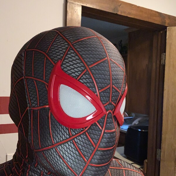 Miles Morales Ps5 Faceshell and Lenses - Etsy