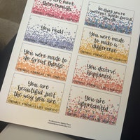 Sprinkle Kindness Like Confetti Cards Kindness Cards - Etsy Canada