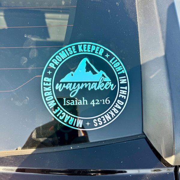 Christian Car Decals - Etsy