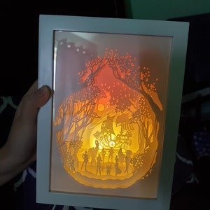 Paper Cut Light Box - Etsy