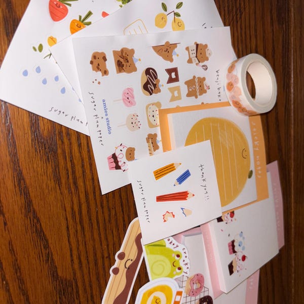 Orange Fruit Pun POST IT Note | Minimal Cute Punny Affirmation ...