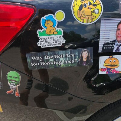 As If You Could Outrun Me Sticker, Twilight Bumper Sticker, Funny ...