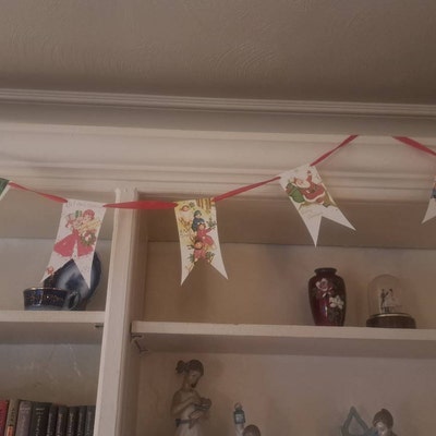 Marie Antoinette Glitter Bunting Marie Party Decor Marie - Etsy