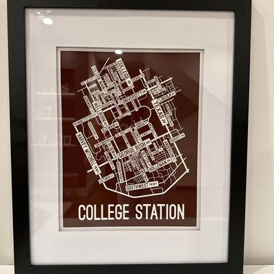 Eugene, Oregon Street Map Screen Print - Etsy