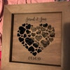 Shadow Box Wedding Guest Book Drop Box Guest Book 3D Guest Book ...