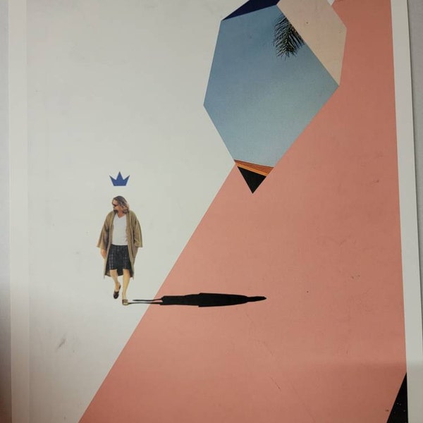 THE BIG LEBOWSKI - Coen Brothers Inspired Poster, Art Print - Abstract ...