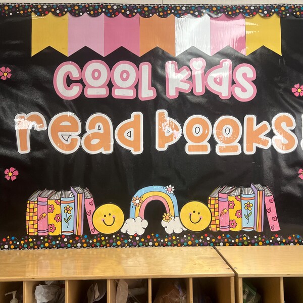 BULLETIN BOARD BORDERS - Bold & Bright Collection | Classroom Bulletin ...