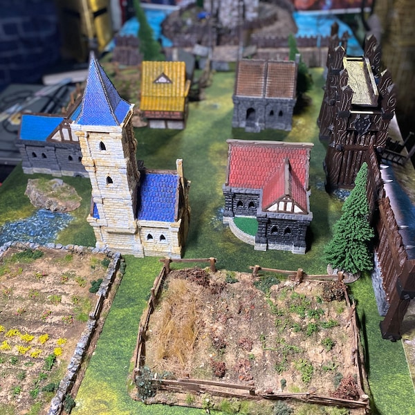 Modular Trench Set - Terrain for Wargaming, Dnd, Warhammer and Tabletop ...