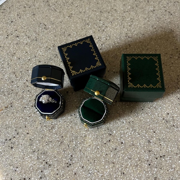 Leather Antique Jewelry Box. Antique Jewellery Box for a Brooch ...