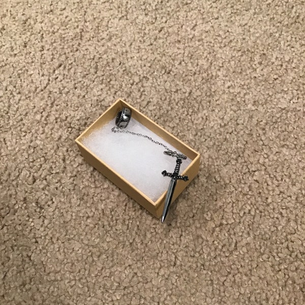 Sword Earring With Ear Cuff , Dagger Earring, Sword Hoop Earring, Hoop ...