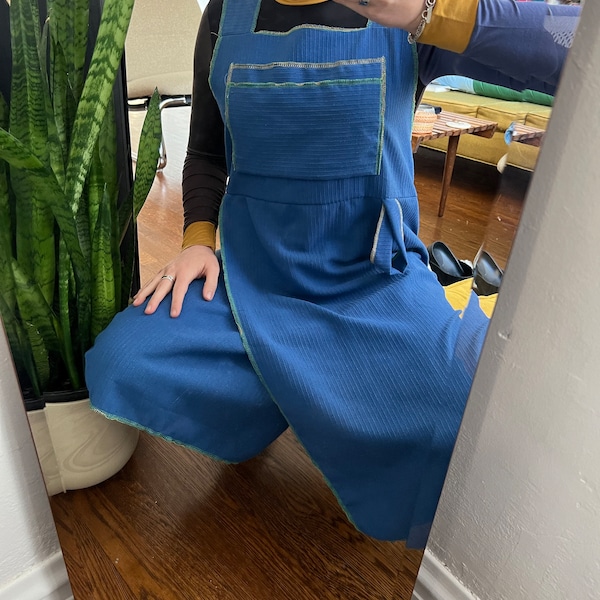 Pottery Apron Sewing Pattern/split Leg Apron /pinafore Pattern PDF/ No ...