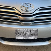 Custom Goth Text License Plate Personalized Car Accessories - Etsy