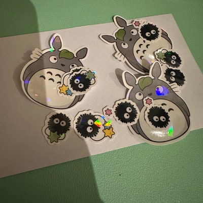 My Neighbor Totoro Leaf Studio Ghibli Sticker - Etsy