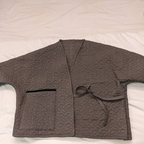 Box Top + Cardigan Coat Sewing Pattern Bundle -- All Well Workshop - Etsy