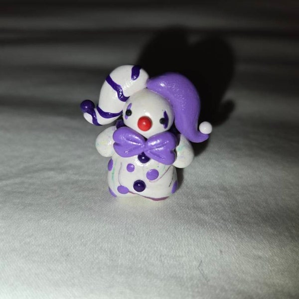 Mini Clown Handmade Figurine - Etsy