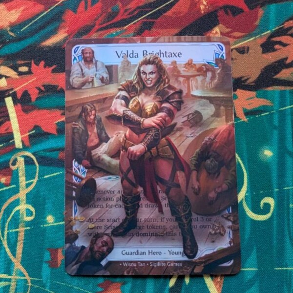 Azalea, Ace in the Hole - Alter Token - Flesh and Blood TCG - Etsy