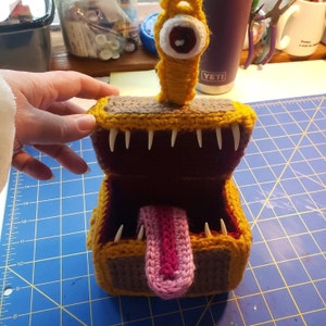 Mimic Chest Crochet Amigurumi Pattern - Etsy