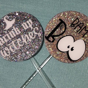 40 OUNCE Stanley Straw Charm Tags H2O Quencher Transparent and Blank - Etsy