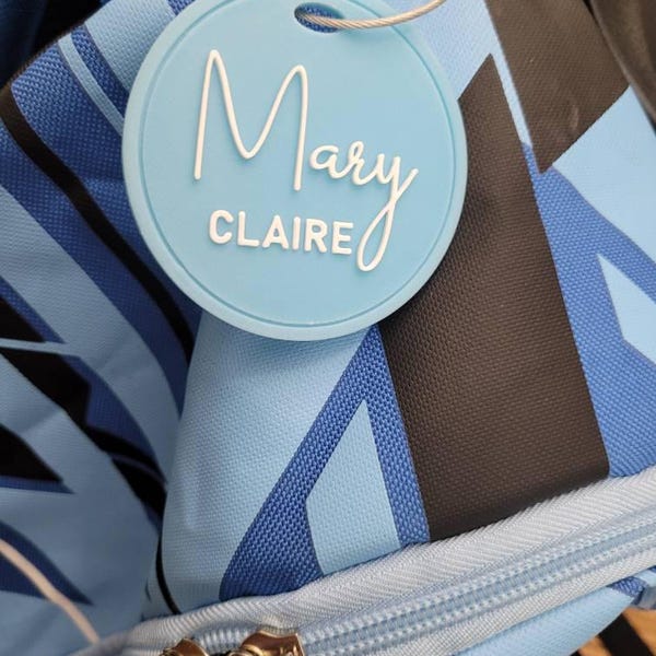 Personalized Kids Name Tag | Customizable Nametag for Backpack ...