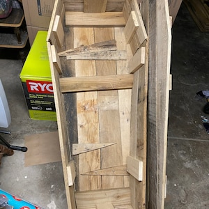 Halloween Coffin PLANS (plans Only), Build a Coffin Decoration for Your ...