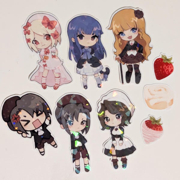 DOKI DOKI Sticker Set - Etsy