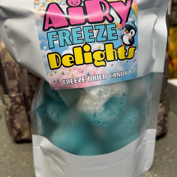 Sour Rainbow Crunch Skits - Freeze Dried Candy Delight, Vibrant ...