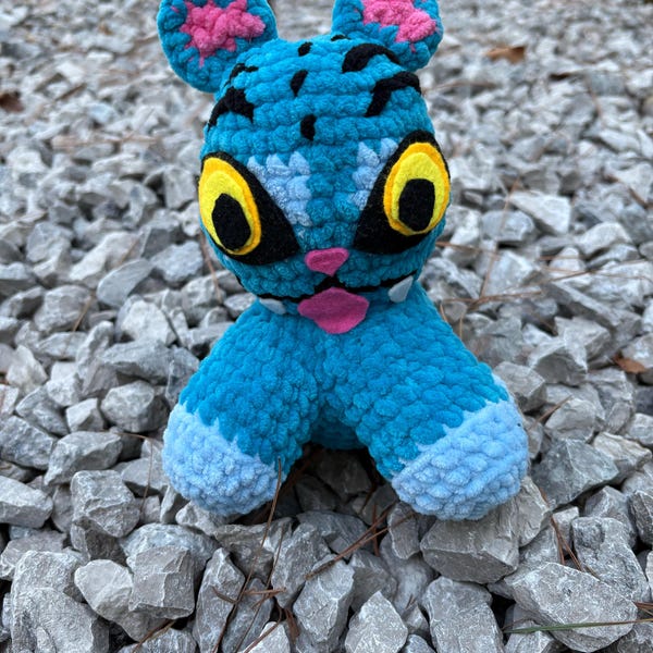 Blue Tiger- PDF Crochet Pattern - Etsy